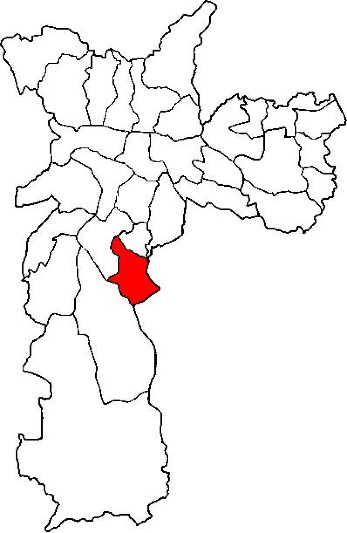 Cidade Ademar sub-prefeitura de São Paulo mapa - Mapa de Cidade Ademar ...