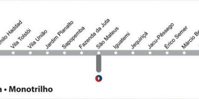 Mapa do Metropolitano de são Paulo. Todos os Metrôs de São Paulo mapas.