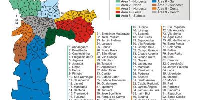 São Paulo Trem mapa. Todos de São Paulo Trens mapas.